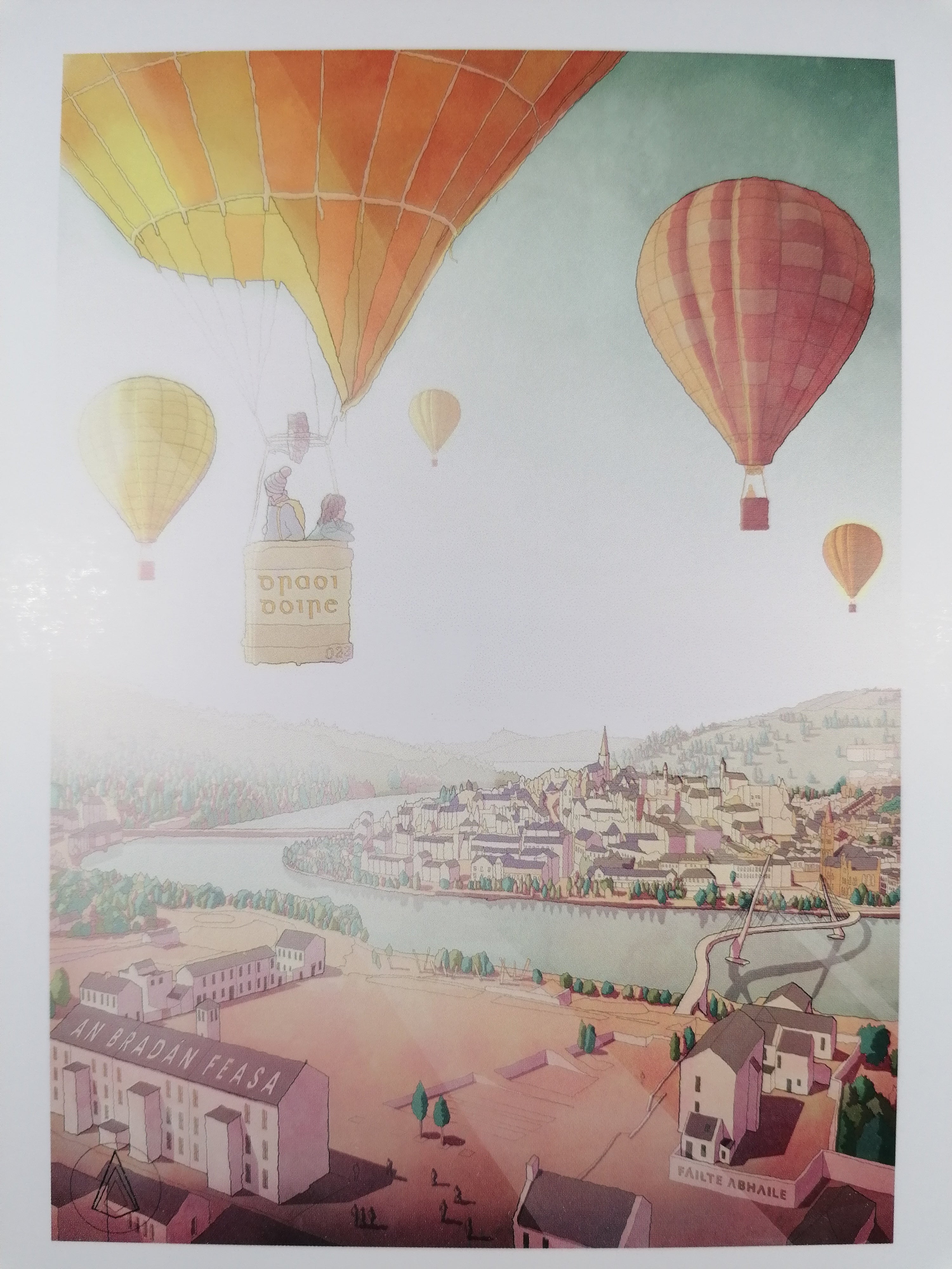 'Derry Balloons' A5 Print – Visit Derry